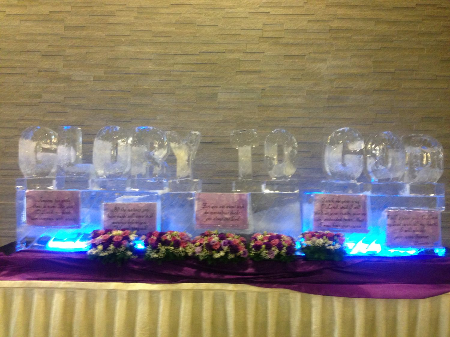 Ice Sculptures - Iceman